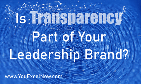 Is Transparency Part of Your Leadership Brand? | UXL Blog